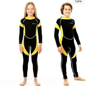 Hisea | Swim | Hisea Scubadonkey 25mm Neoprene Full Suit Wetsuit Youth ...